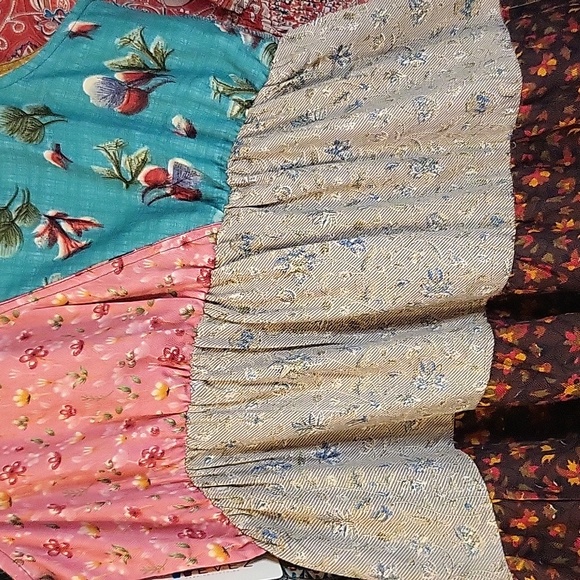 Dresses | Boho Patchwork Dress 21p2p | Poshmark